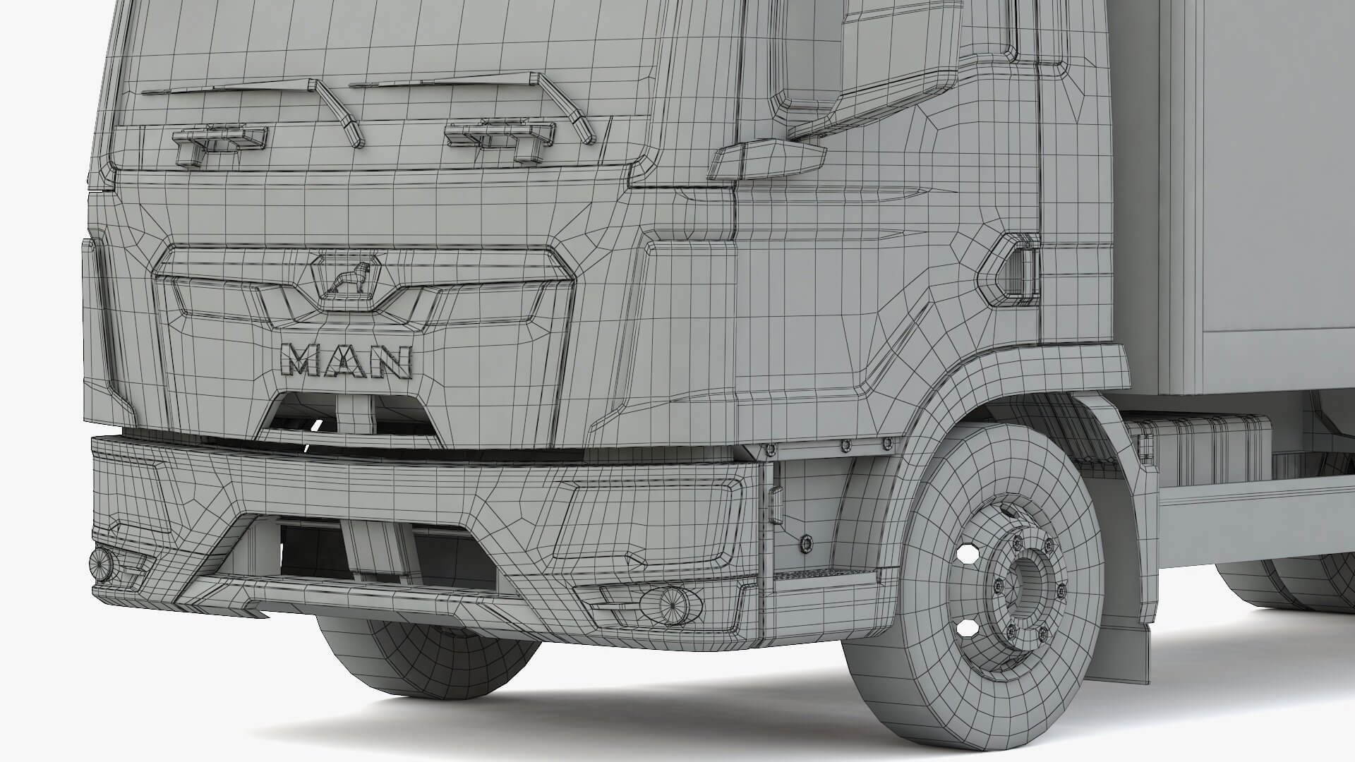 Man Tgl 18 190 2021 - 3D Model by 3DStarving