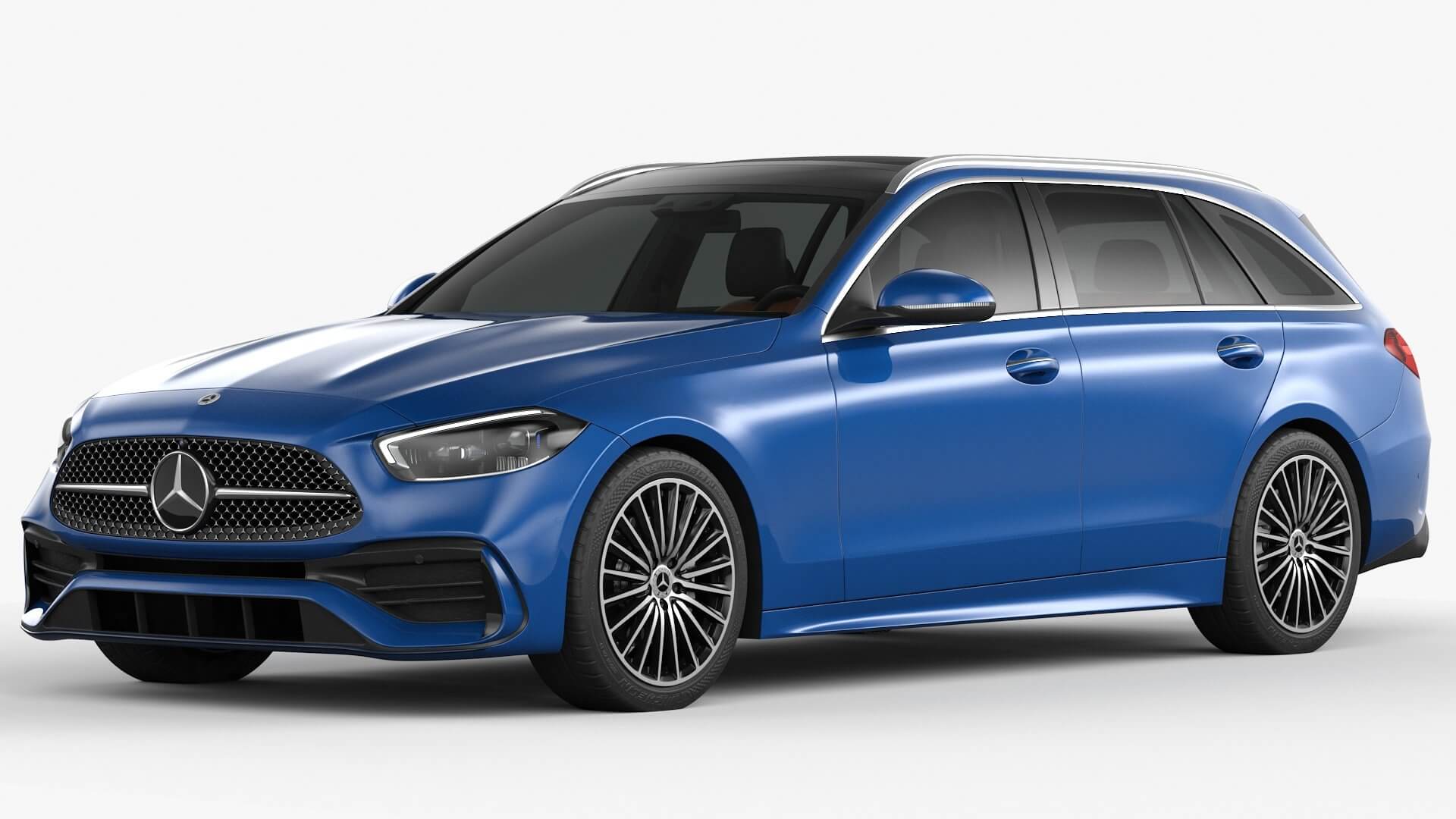 Mercedes-Benz C-Class Estate 2022 3D Model by 3DStarving