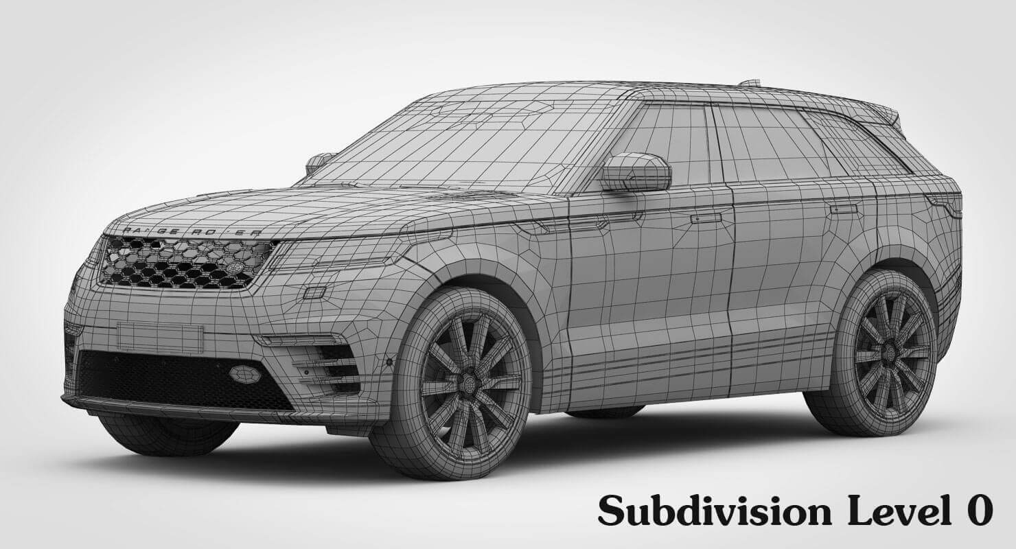 2018 Range Rover Velar R-Dynamic SE 3D Model by 3DStarving