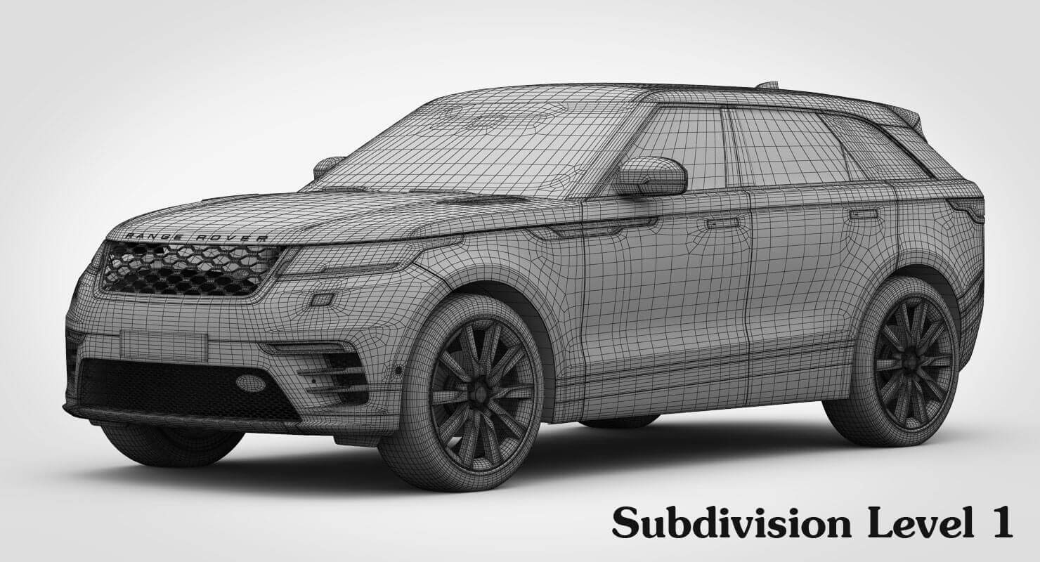 2018 Range Rover Velar R-Dynamic SE 3D Model by 3DStarving