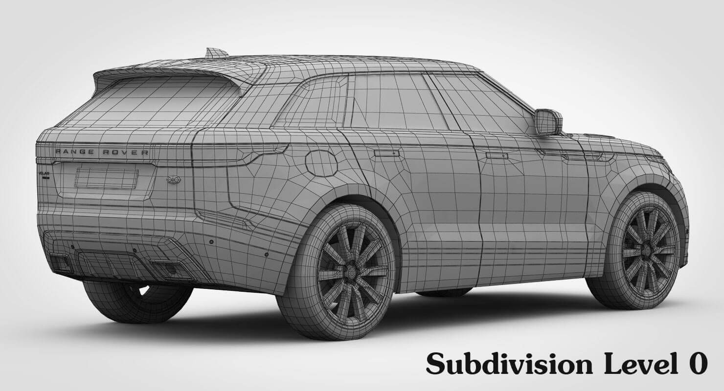 2018 Range Rover Velar R-Dynamic SE 3D Model by 3DStarving