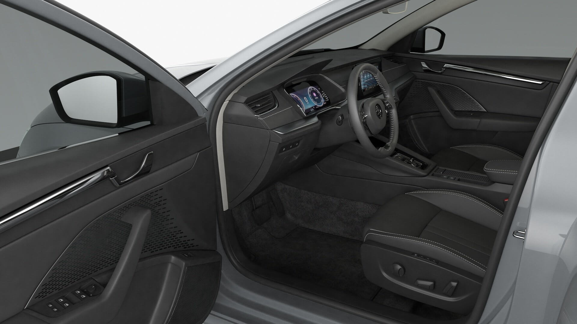 Skoda Octavia Combi 2020 with Detailed Interior - 3D Model by 3DStarving
