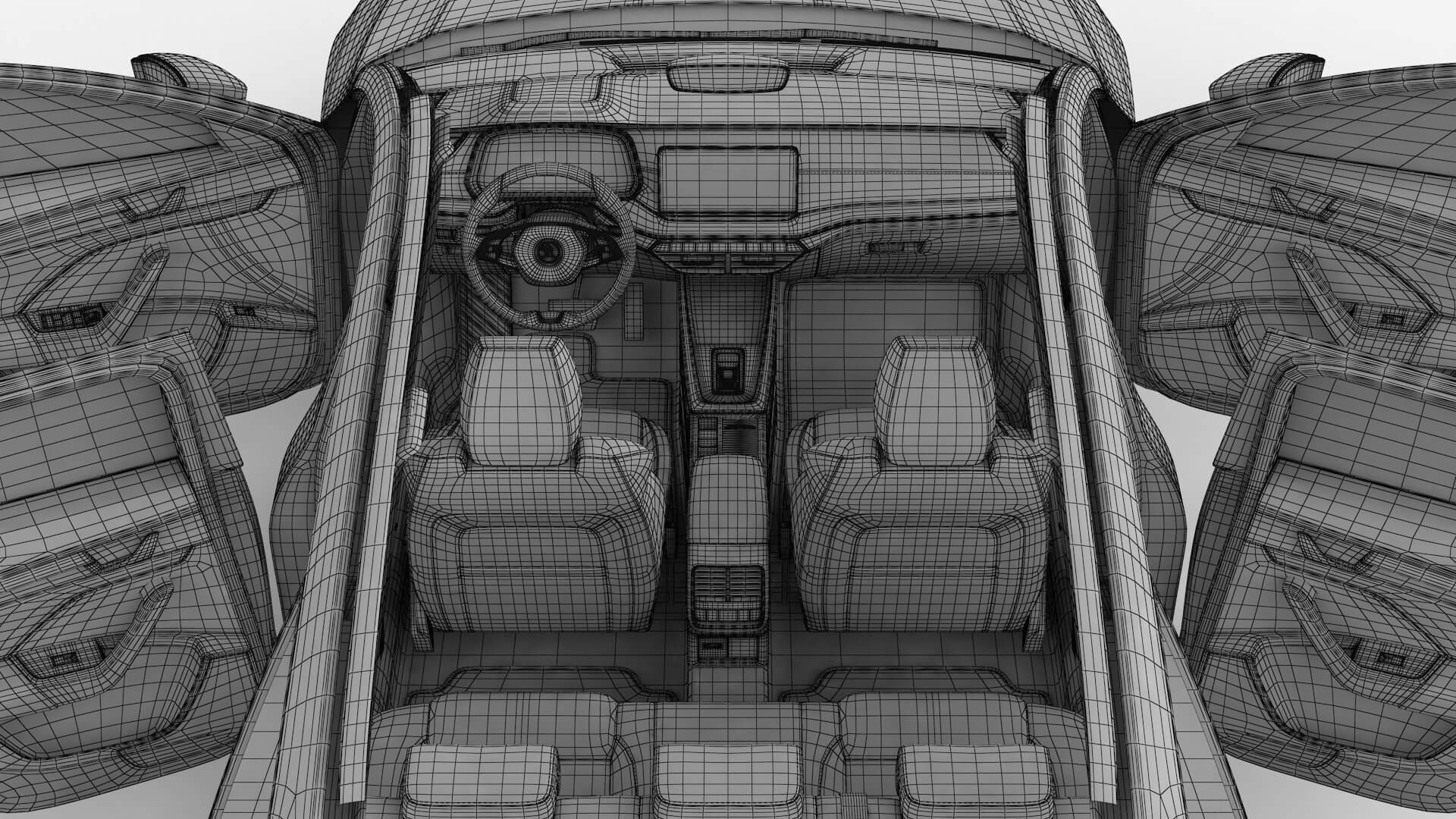 Skoda Octavia Combi 2020 with Detailed Interior - 3D Model by 3DStarving