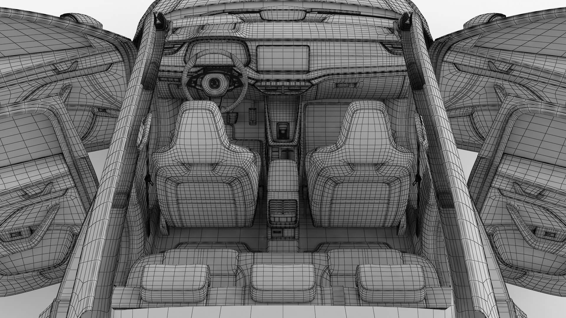 Skoda Octavia RS Combi 2020 with Detailed Interior - 3D Model by 3DStarving