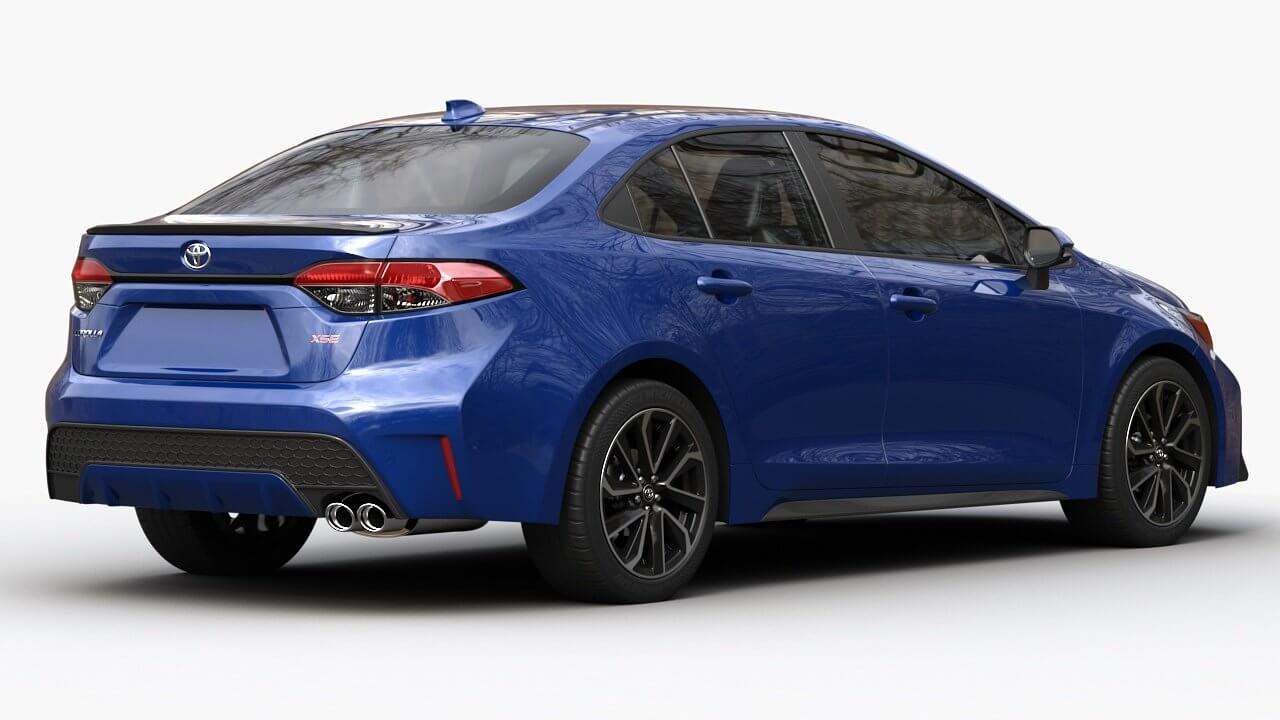 Toyota Corolla 2020 - 3D Model by 3DStarving