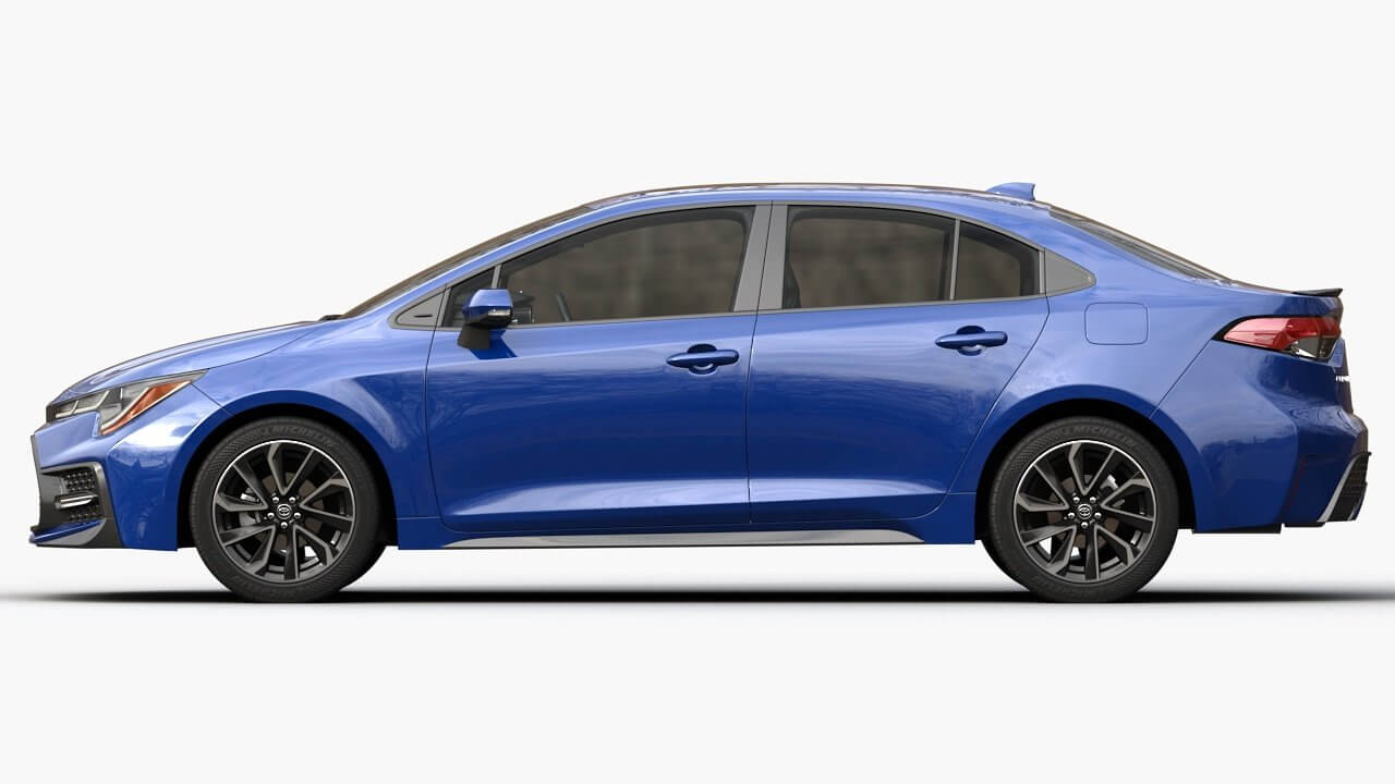 Toyota Corolla 2020 - 3D Model by 3DStarving