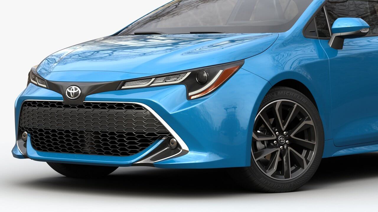 Toyota Corolla Hatchback - 3D Model by 3DStarving