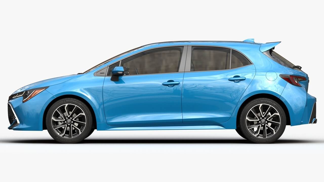 Toyota Corolla Hatchback - 3D Model by 3DStarving