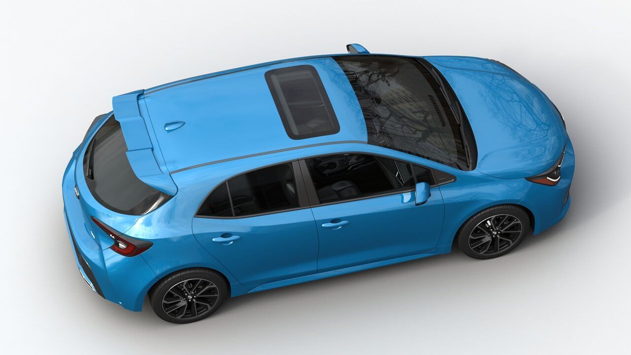 Toyota Corolla Hatchback - 3D Model by 3DStarving