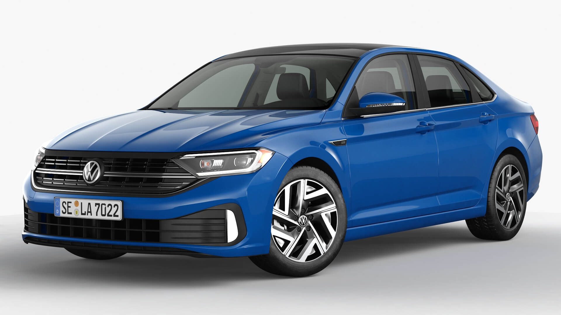 Volkswagen Jetta 2022 - 3D Model by 3DStarving