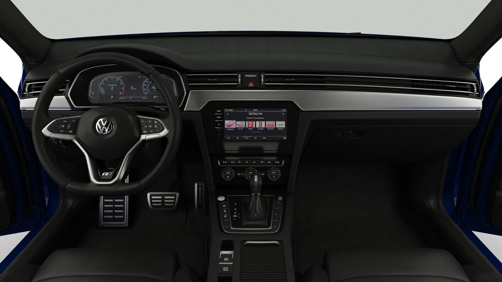 Volkswagen Passat Variant 2020 Detailed Interior - 3D Model by 3DStarving