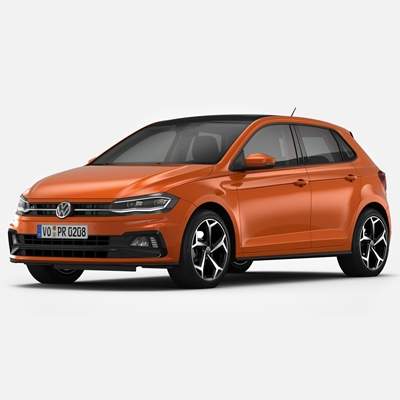 Volkswagen Polo R-Line 2018 3D Model by 3DStarving