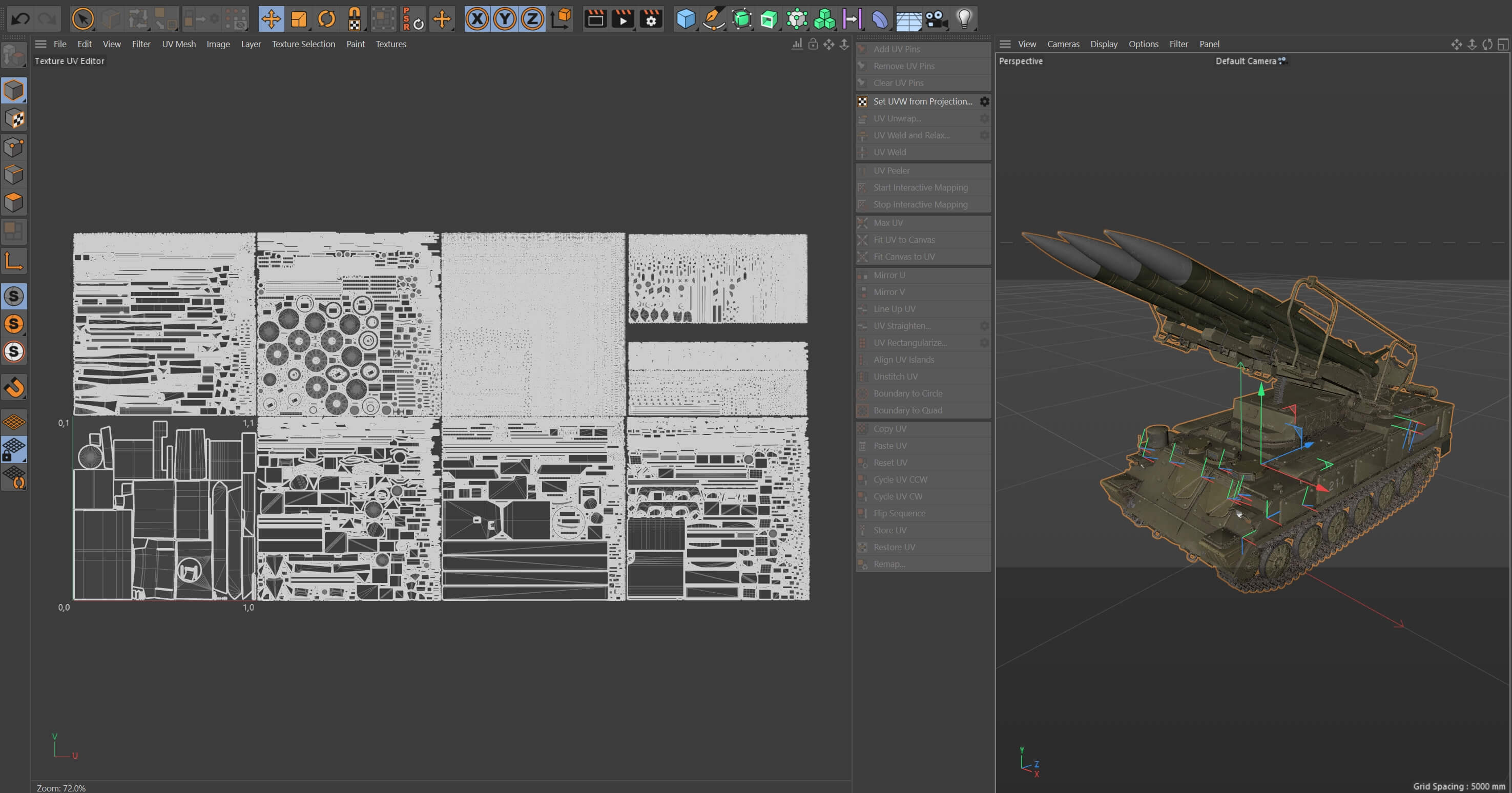2K12 Kub Missile System - 3D Model by 3dstudio