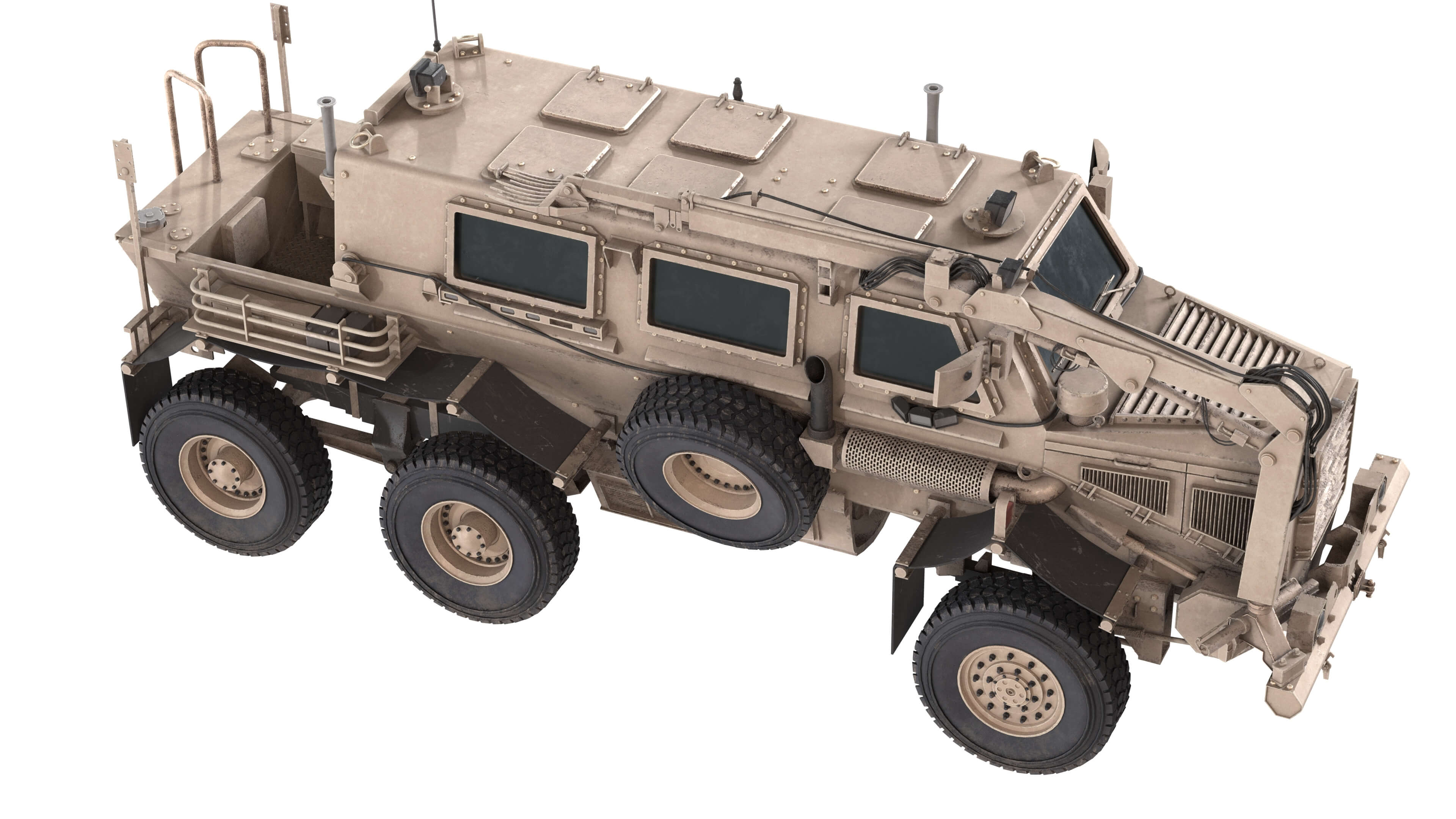 5 Military Vehicles Collection V2 - 3D Model by 3dstudio