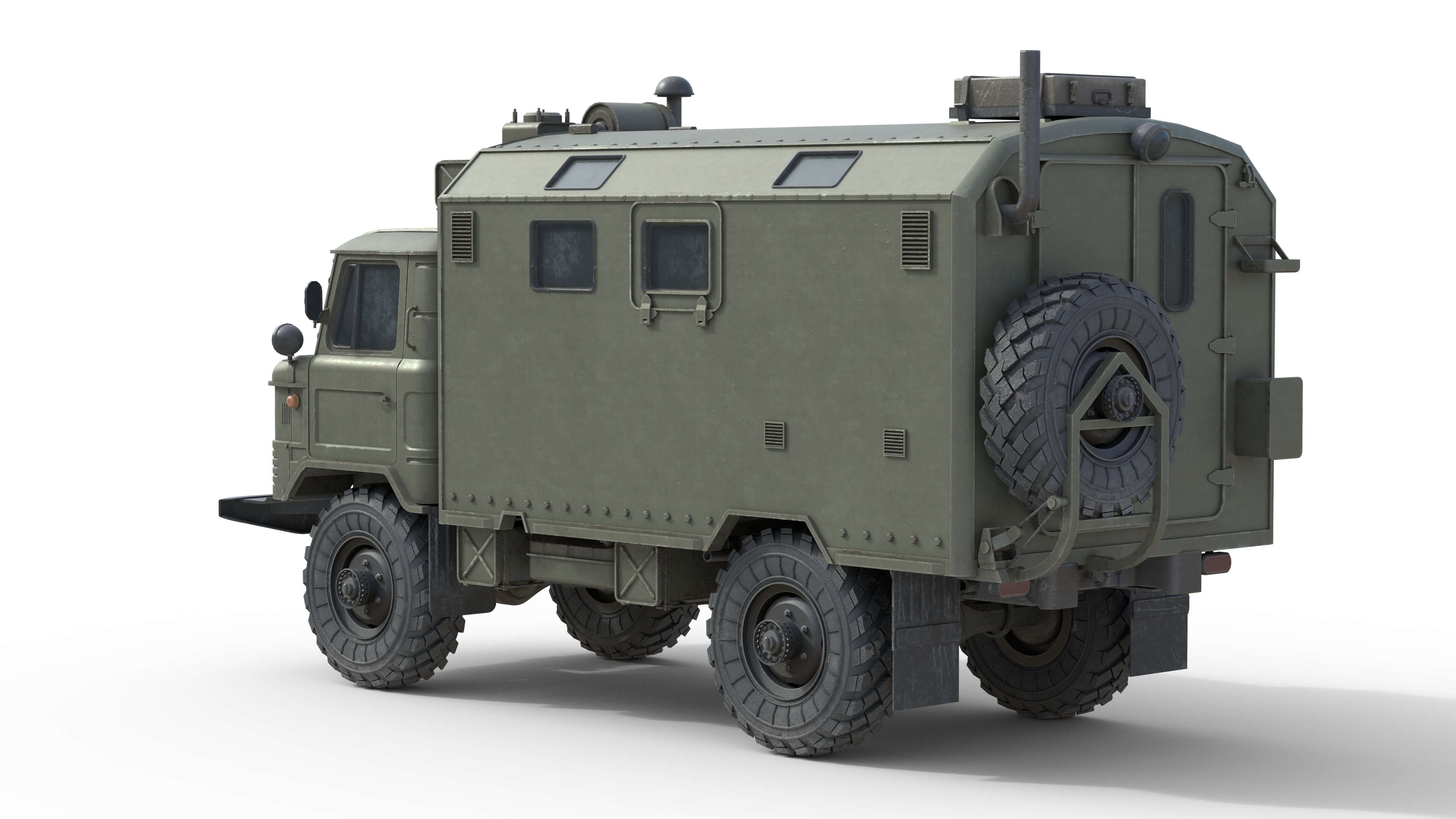 5 Military Vehicles Collection V21 - 3D Model by 3dstudio