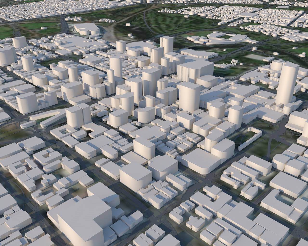 Adelaide Australia - 3D Model by 3dstudio