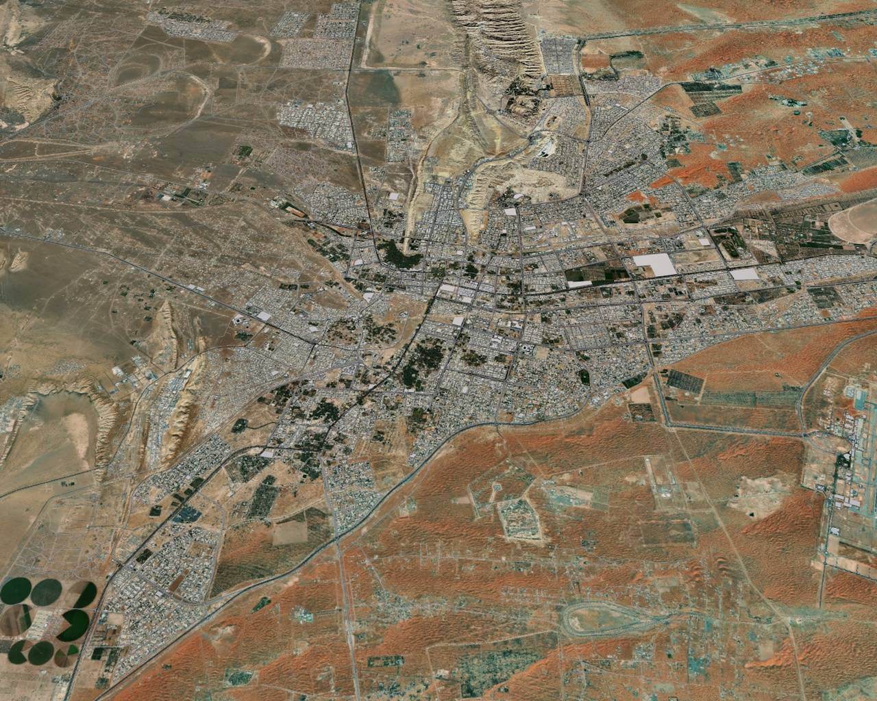 Al Ain UAE - 3D Model by 3dstudio