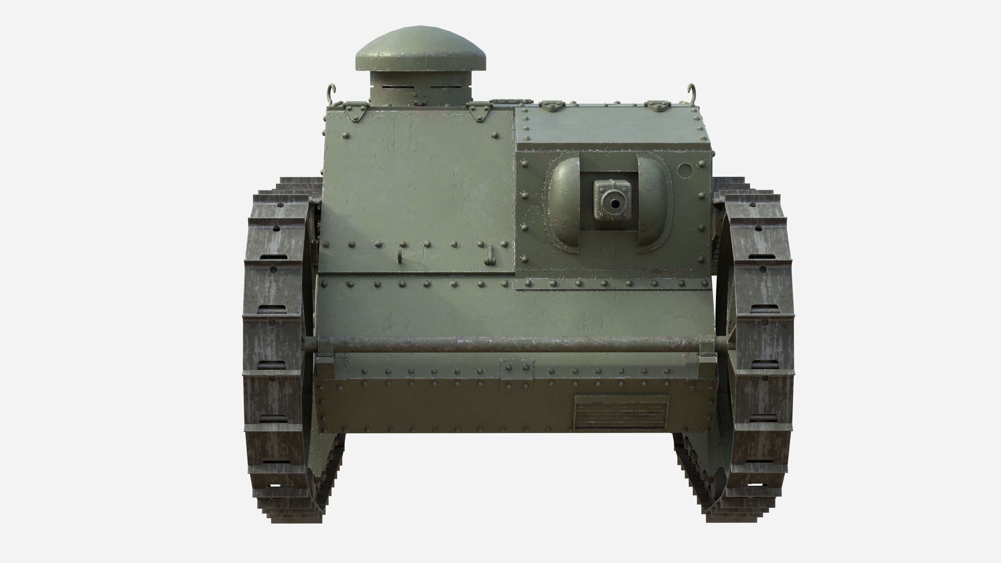 American Light Tank - 3D Model by 3dstudio
