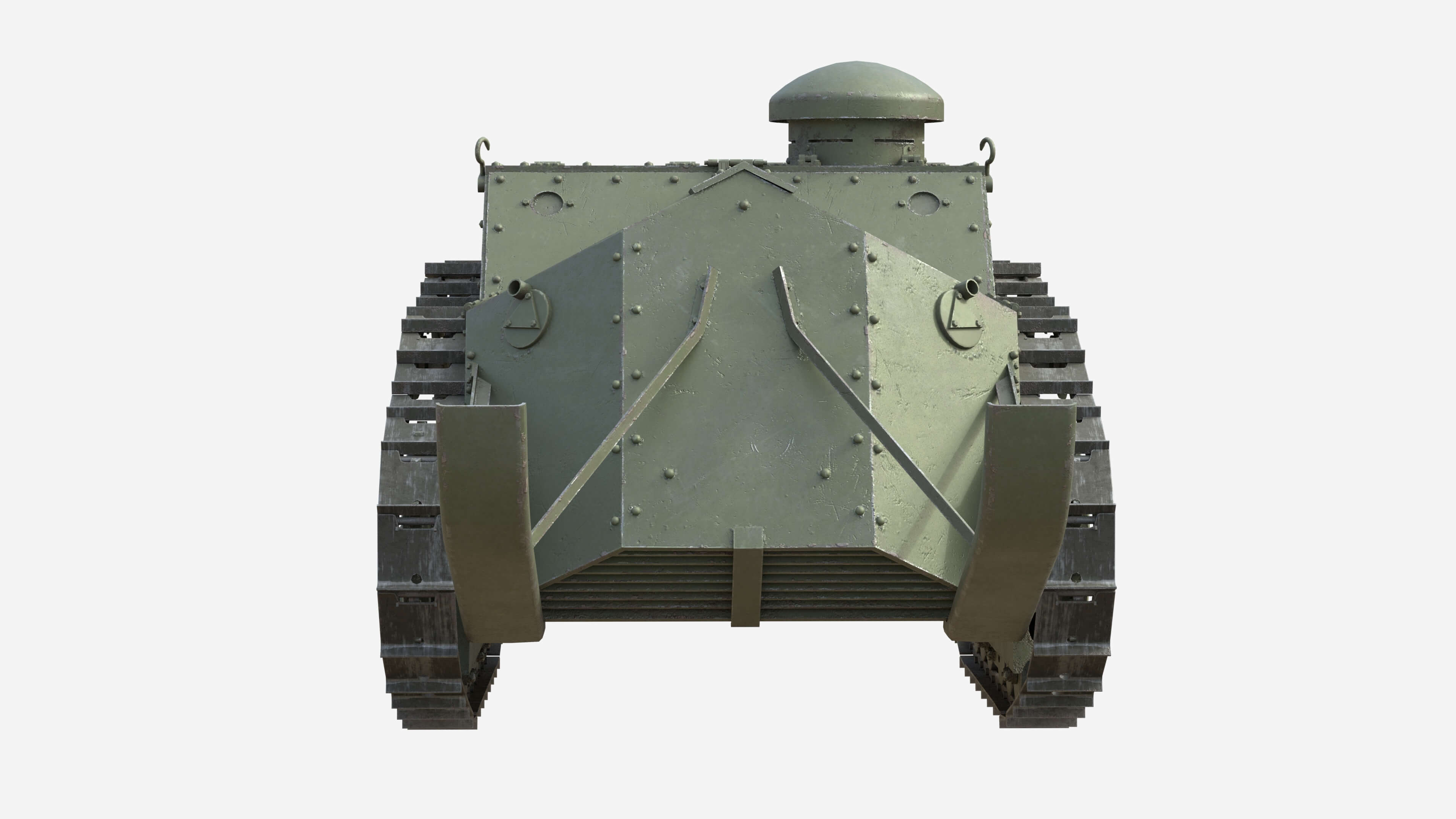 American Light Tank - 3D Model by 3dstudio