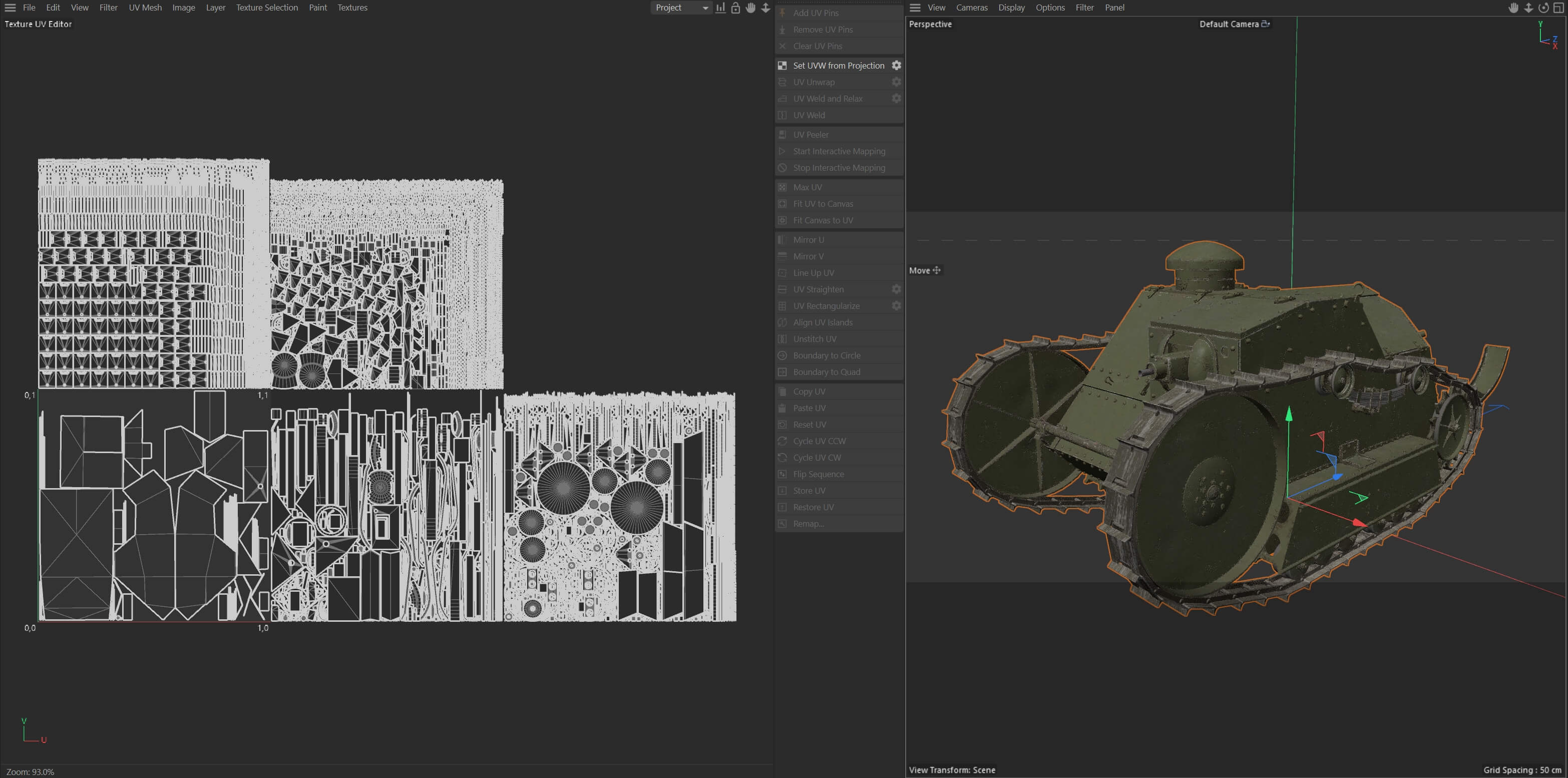 American Light Tank - 3D Model by 3dstudio