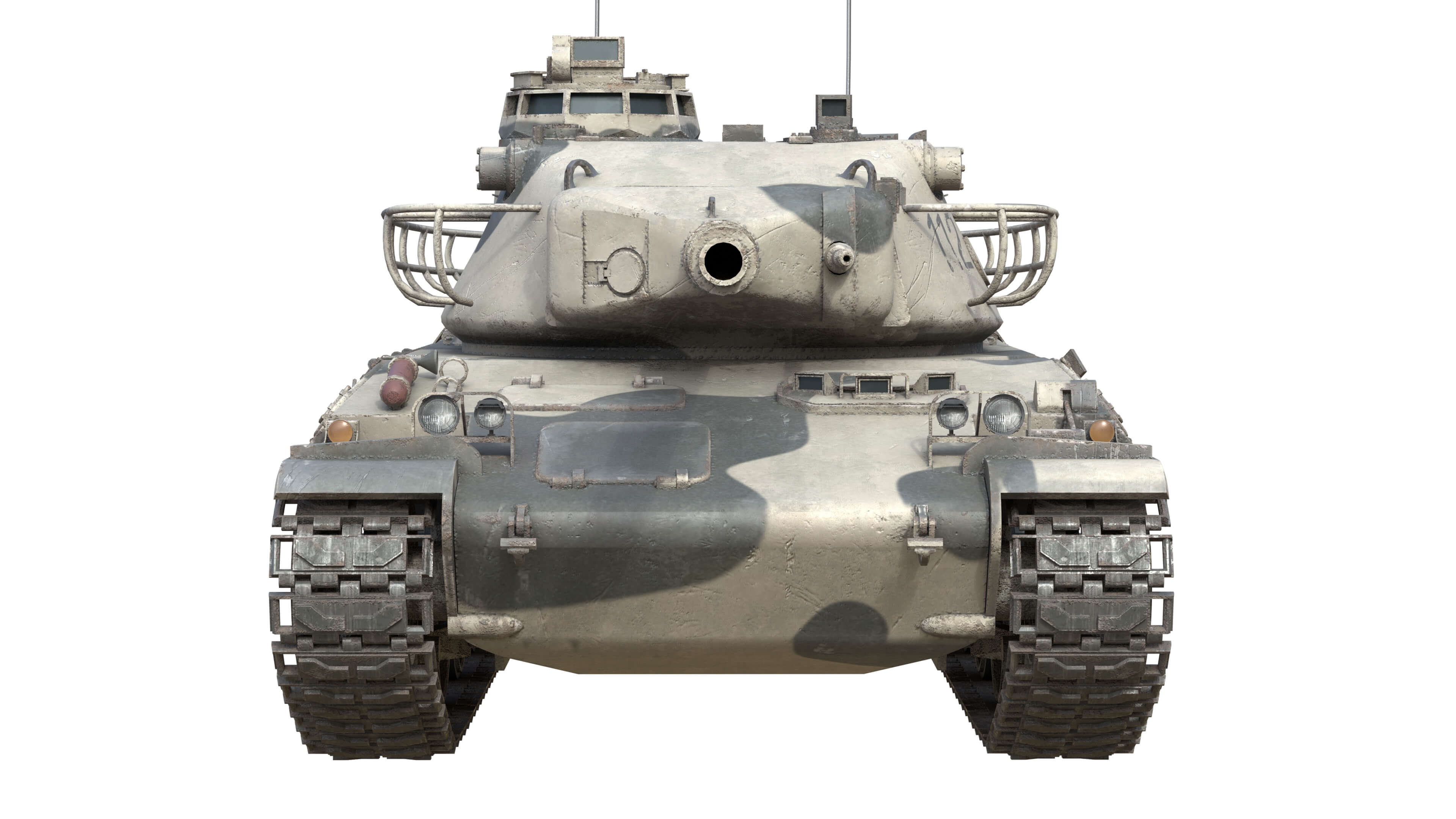 Amx 30 Main Battle Tank - 3D Model by 3dstudio