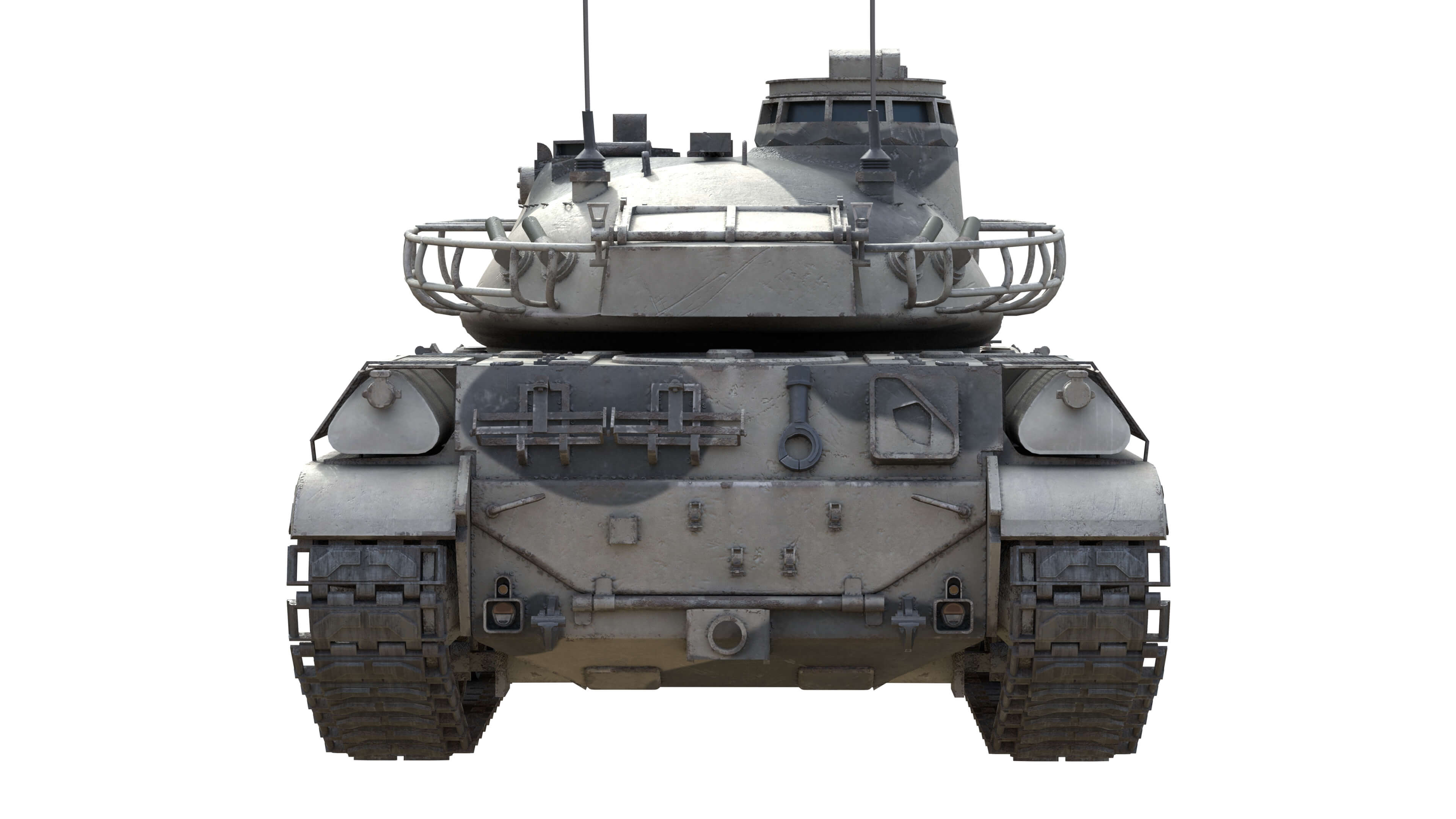 Amx 30 Main Battle Tank - 3D Model by 3dstudio