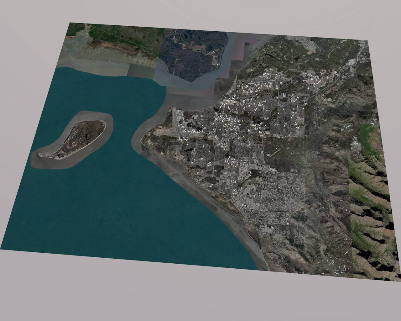 Anchorage Alaska - 3D Model by 3dstudio