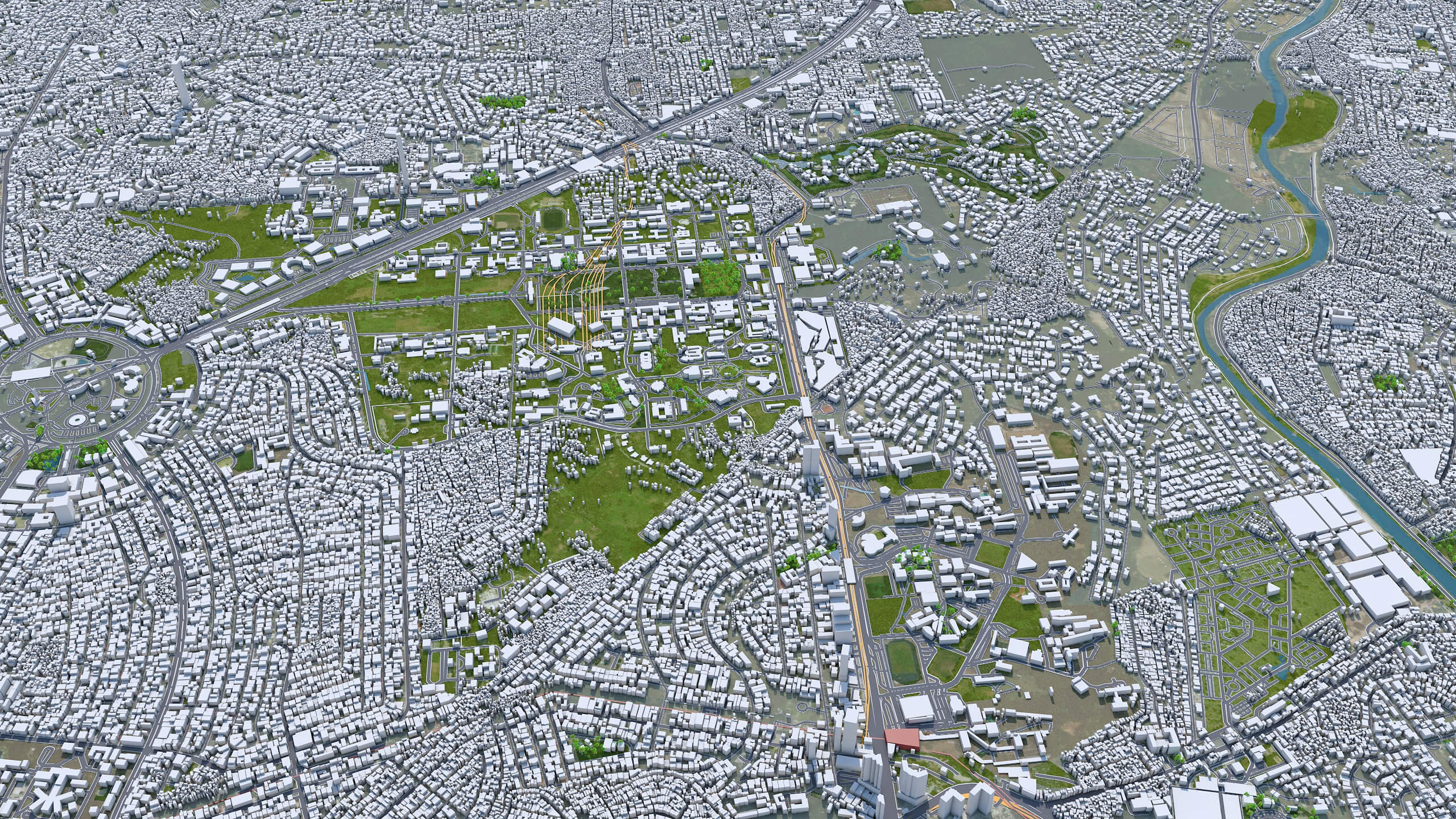 Antipolo City Rizal Philippines 3D Model 30km by 3dstudio