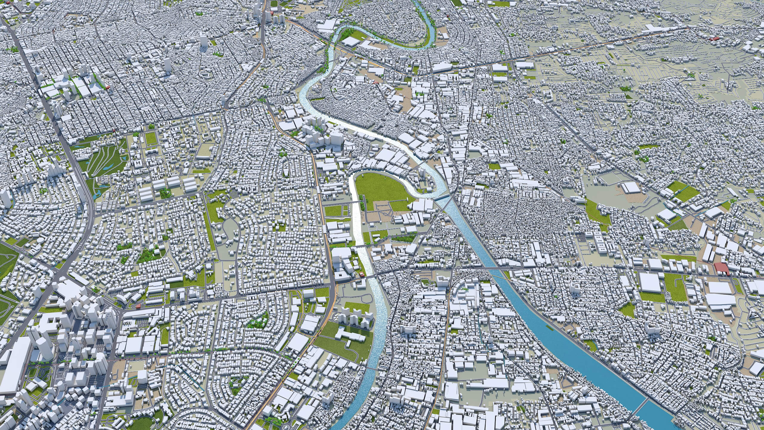 Antipolo City Rizal Philippines 3D Model 30km by 3dstudio