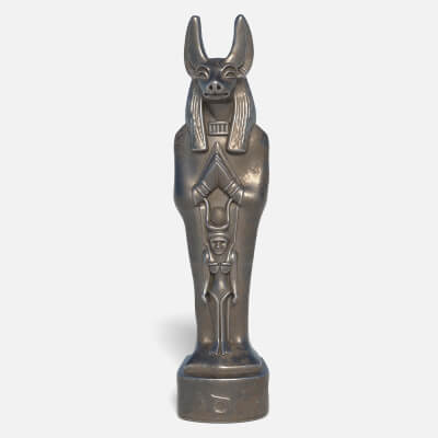 Anubis Statue 2 - 3D Model by 3dstudio