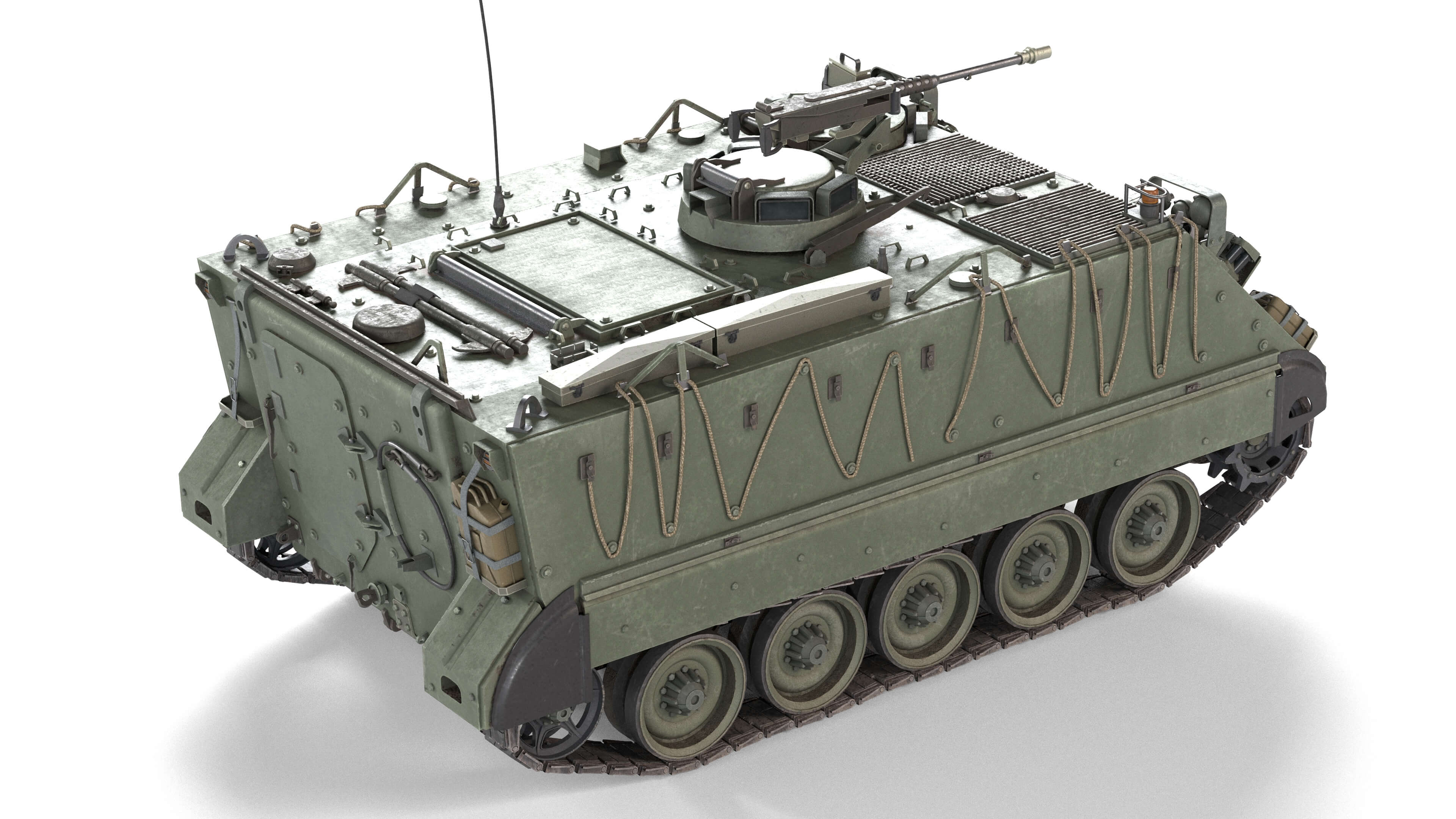 APC M113A3 Tank - 3D Model by 3dstudio