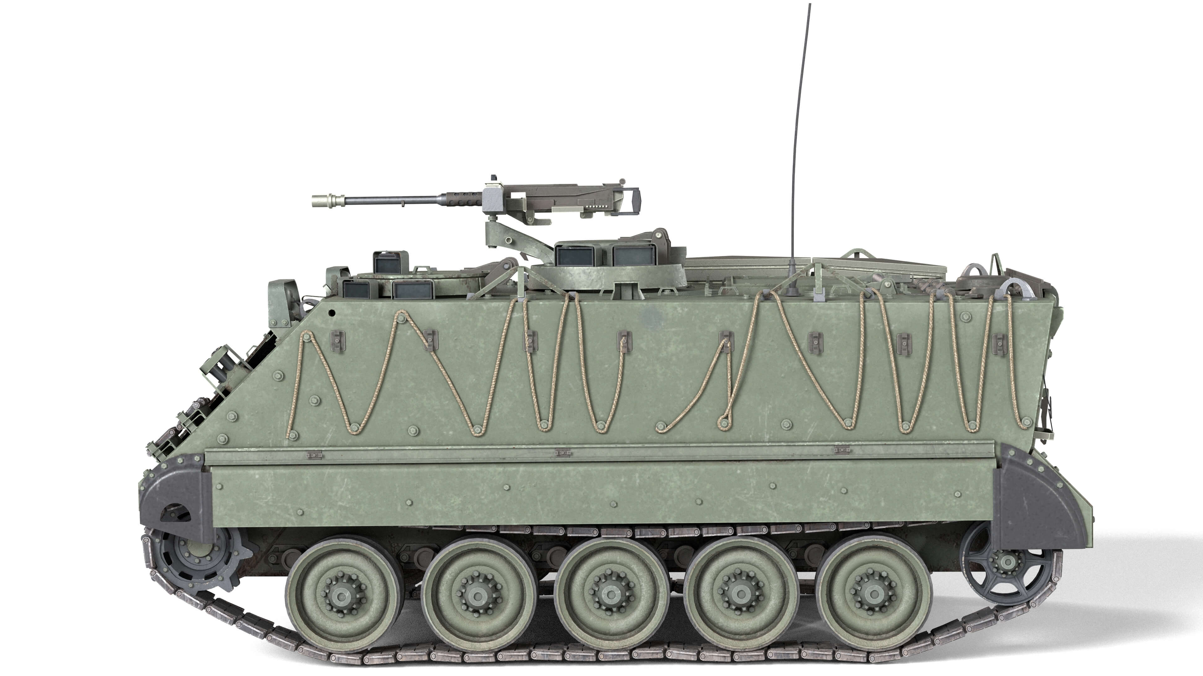 APC M113A3 Tank - 3D Model by 3dstudio