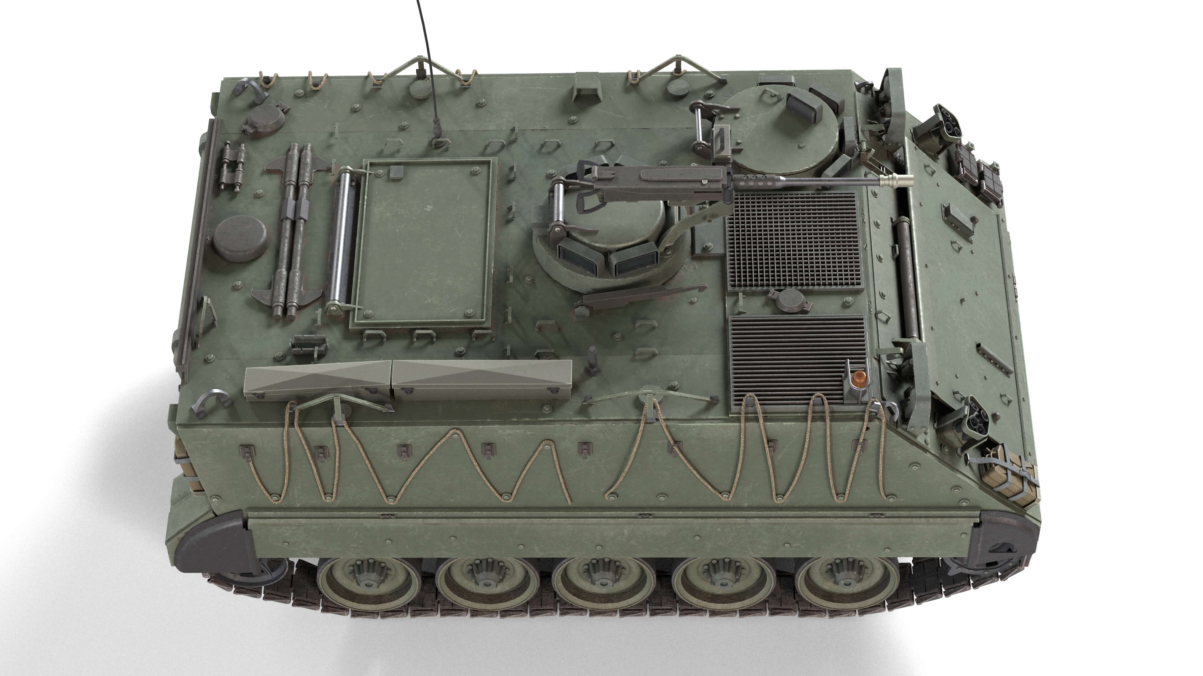 APC M113A3 Tank - 3D Model by 3dstudio