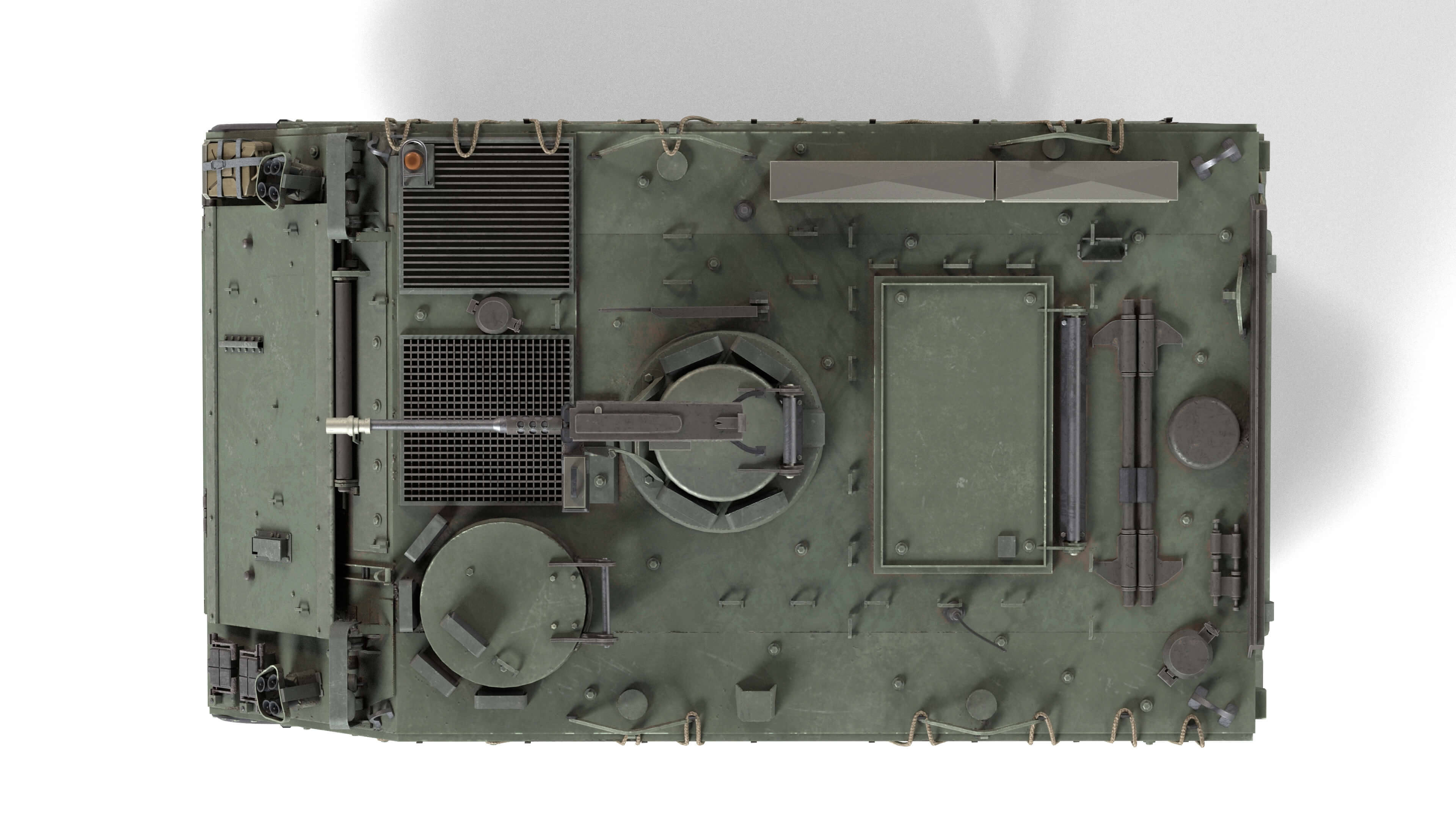 APC M113A3 Tank - 3D Model by 3dstudio