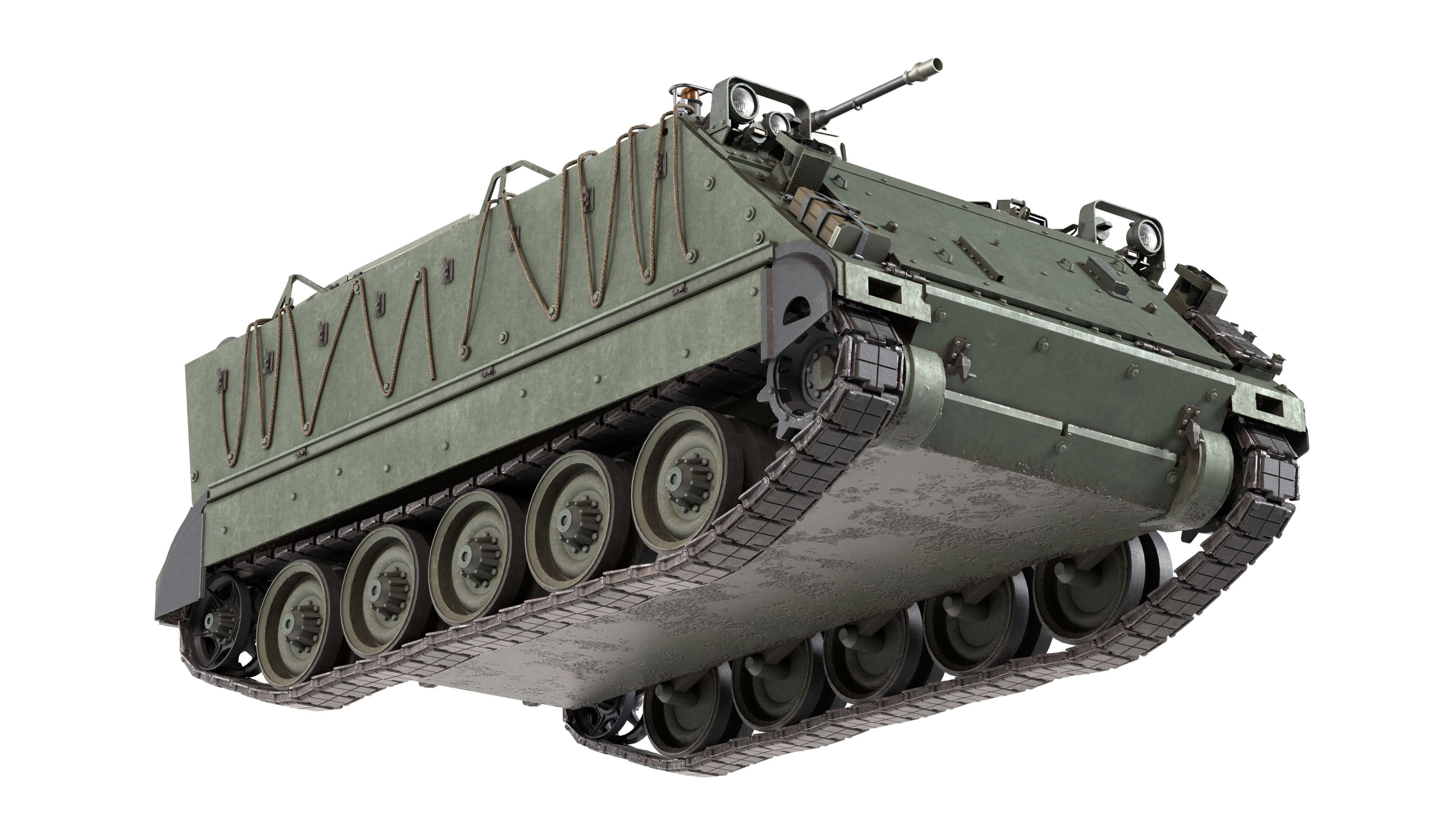 APC M113A3 Tank - 3D Model by 3dstudio