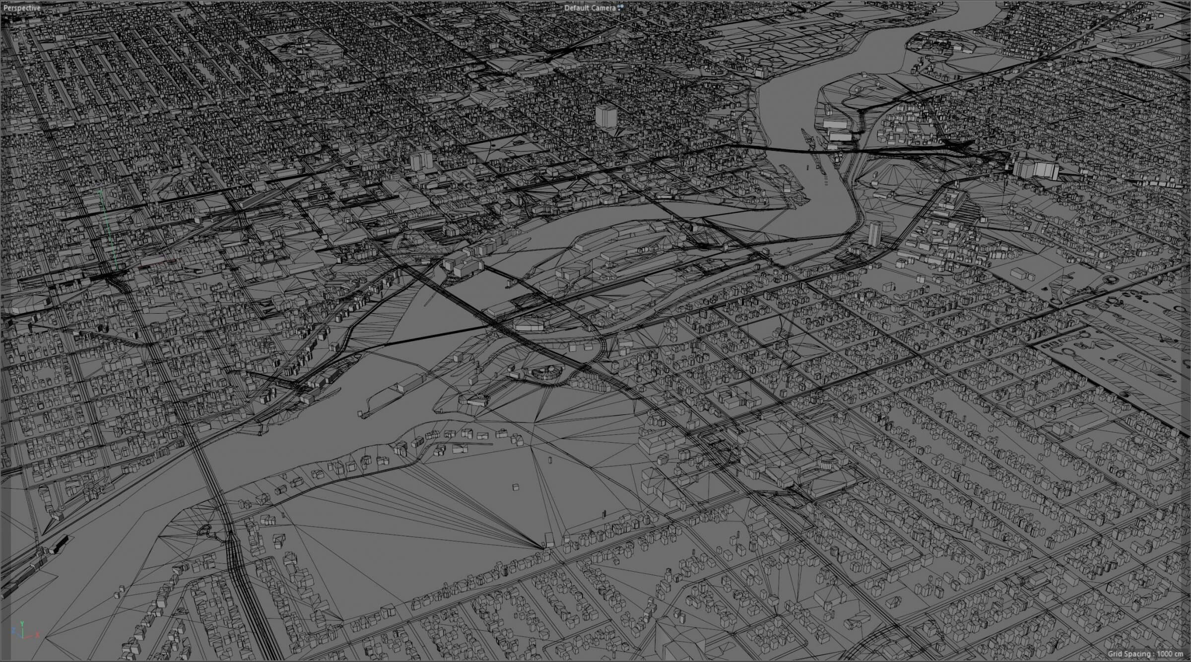 Appleton Wisconsin 40km - 3D Model by 3dstudio