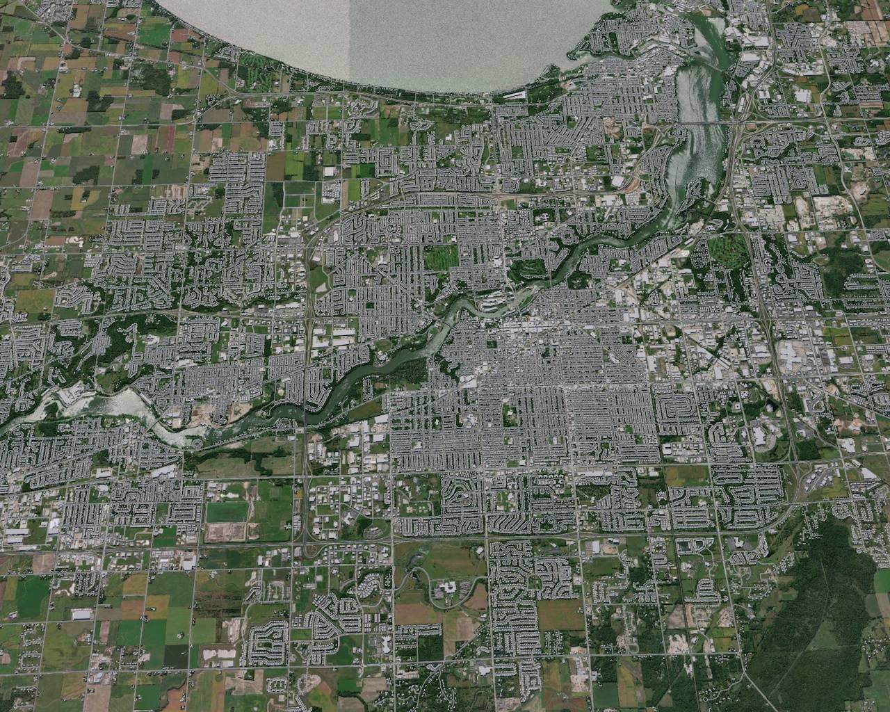 Appleton Wisconsin - 3D Model by 3dstudio