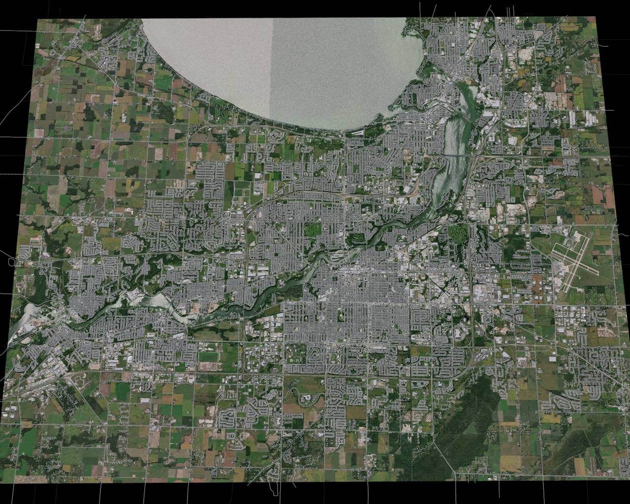 Appleton Wisconsin - 3D Model by 3dstudio