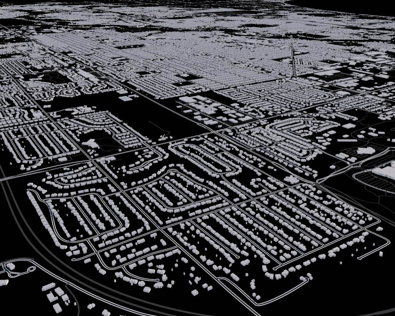 Appleton Wisconsin - 3D Model by 3dstudio