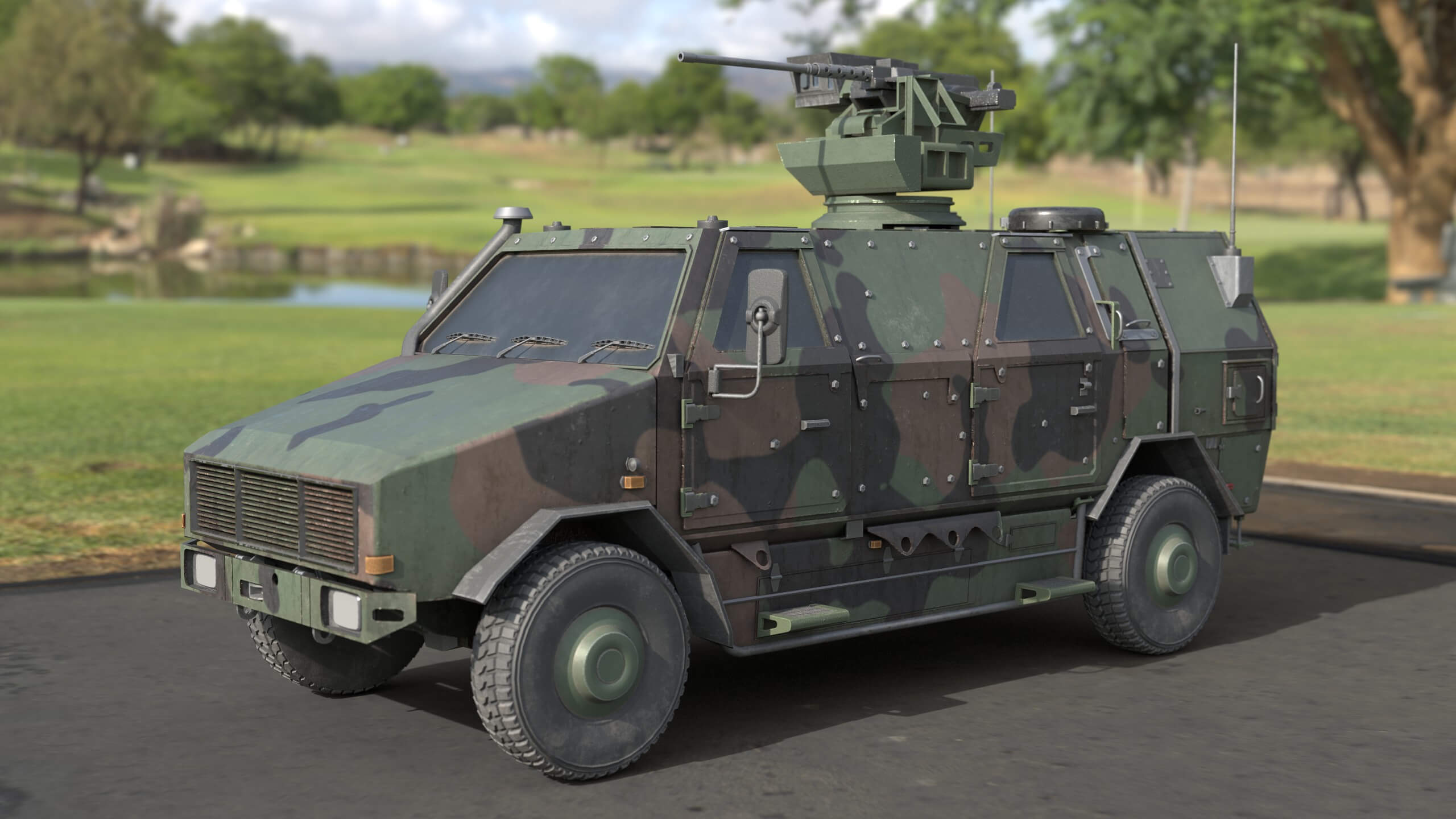 Atf Dingo 2 Infantry Mobility - 3D Model by 3dstudio