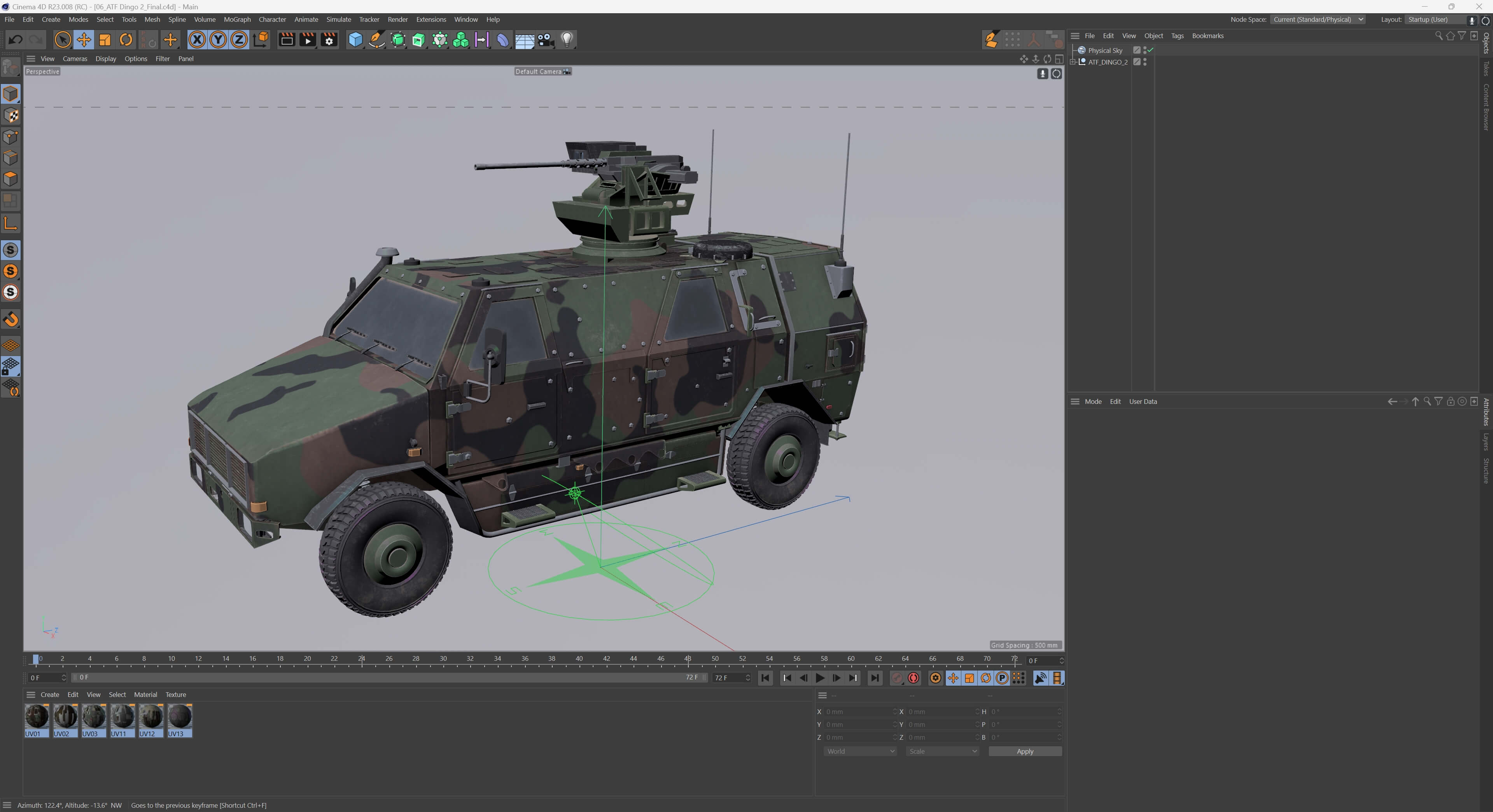 Atf Dingo 2 Infantry Mobility - 3D Model by 3dstudio