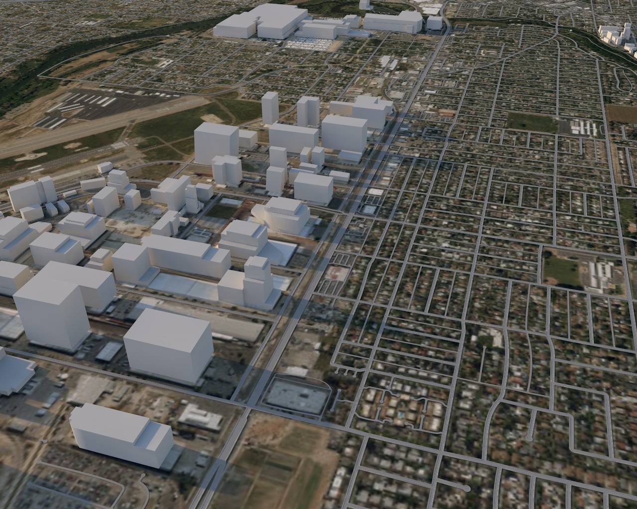 Aurora Modesto California - 3D Model by 3dstudio