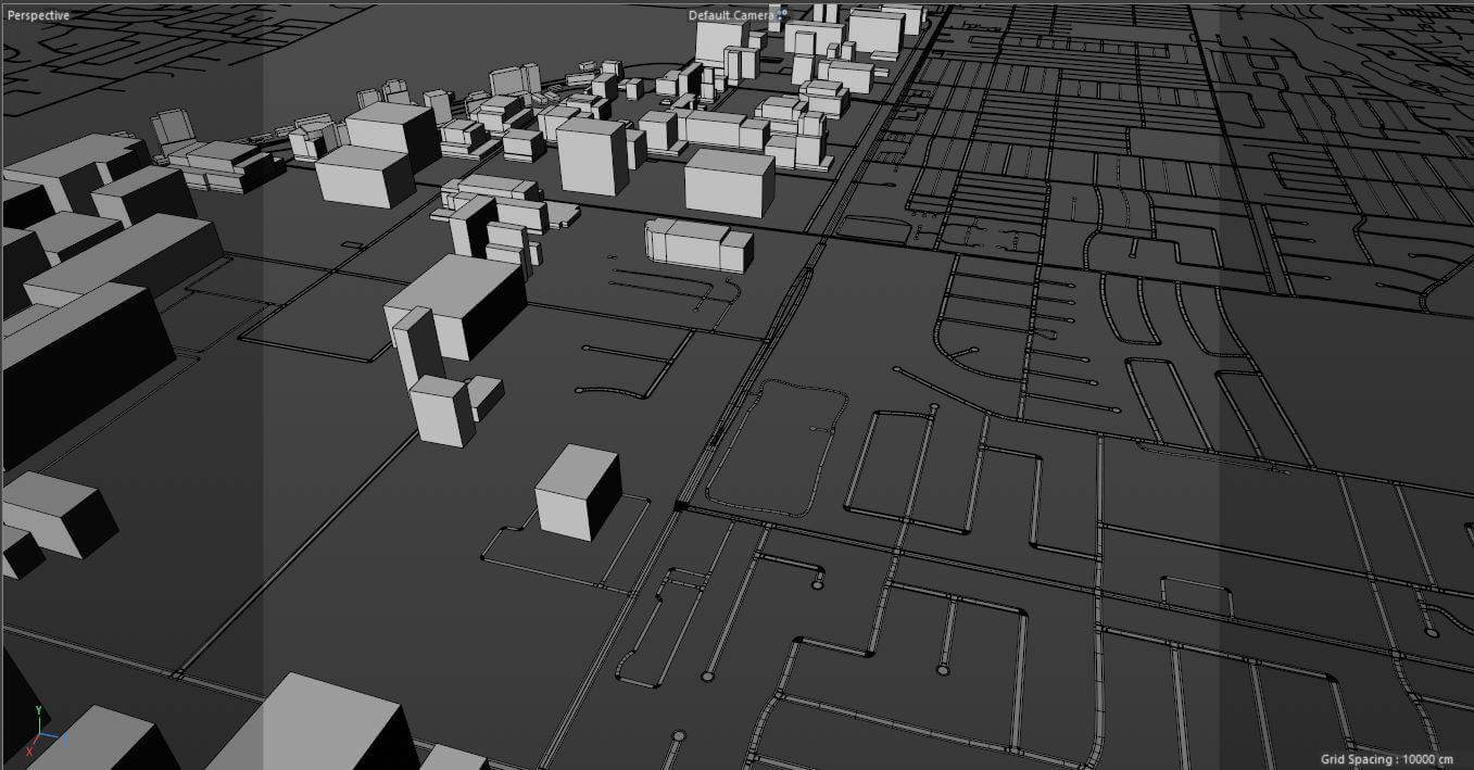 Aurora Modesto California - 3D Model by 3dstudio