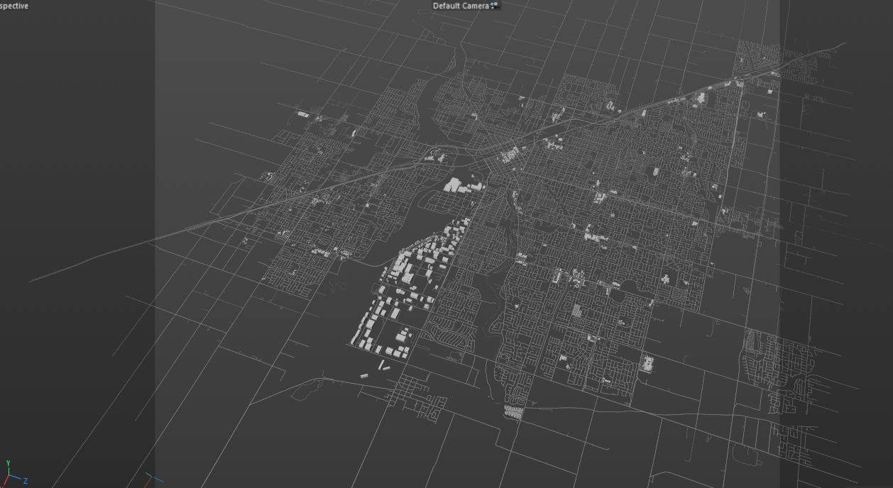 Aurora Modesto California - 3D Model by 3dstudio