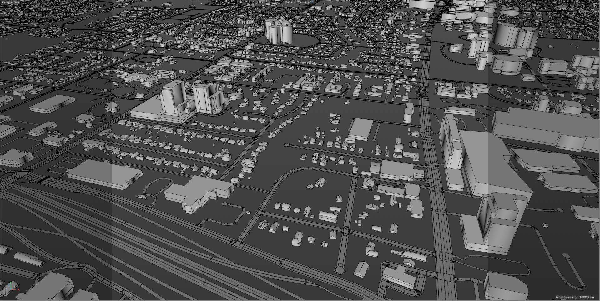 Austin Texas - 3D Model by 3dstudio