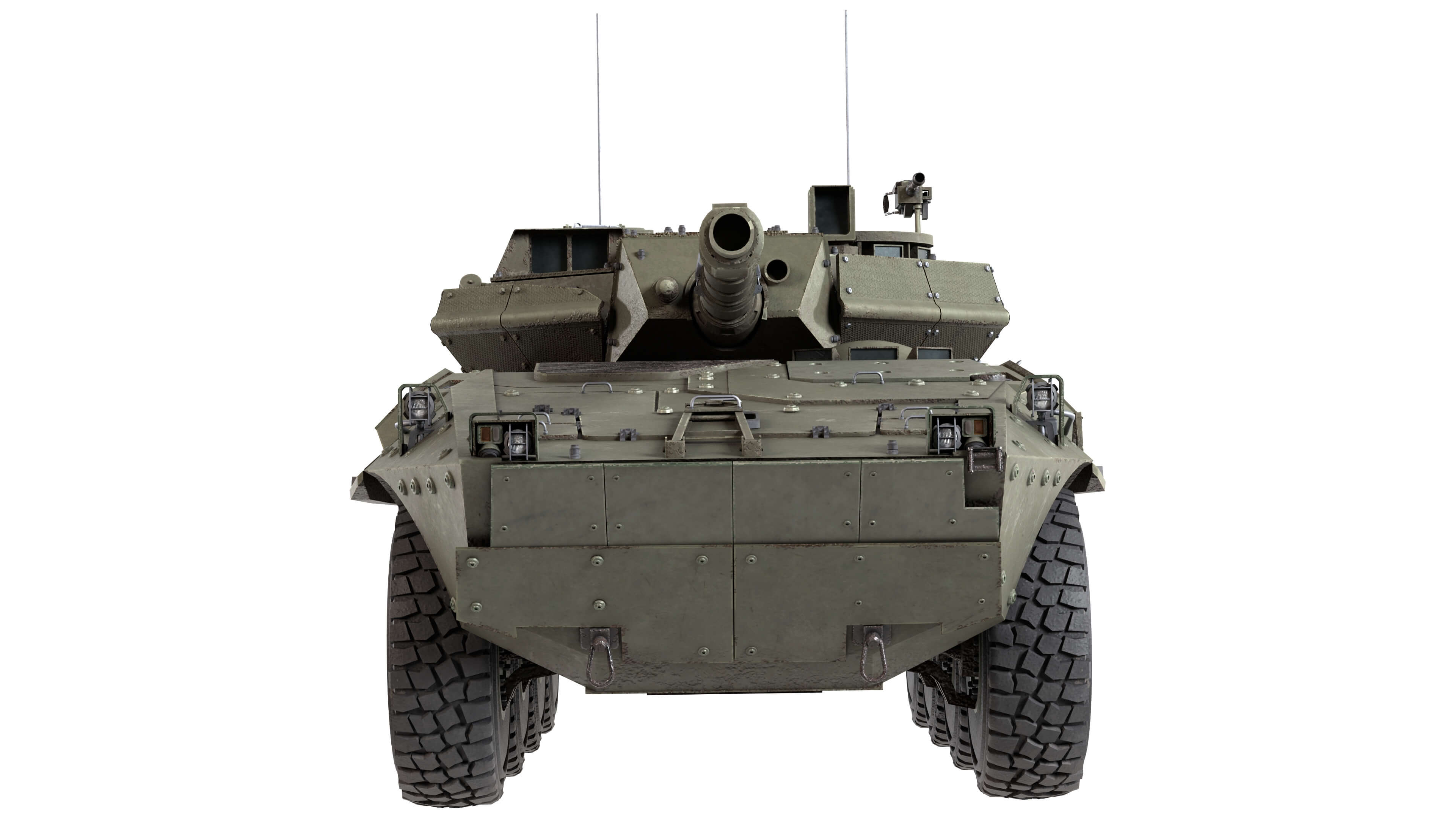 B1 Centauro Tank - 3D Model by 3dstudio