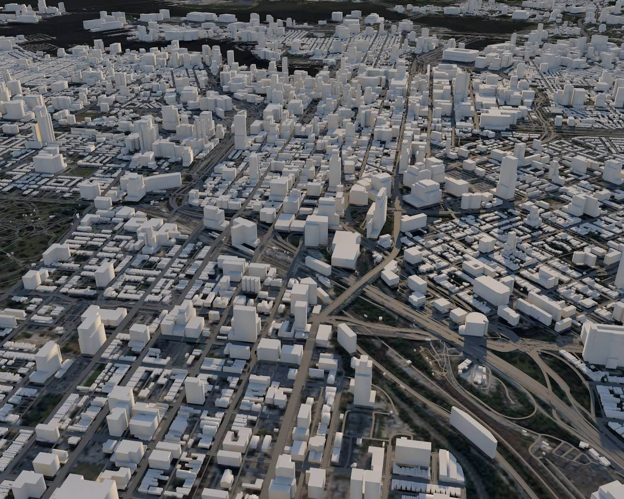 Baltimore Maryland - 3D Model by 3dstudio