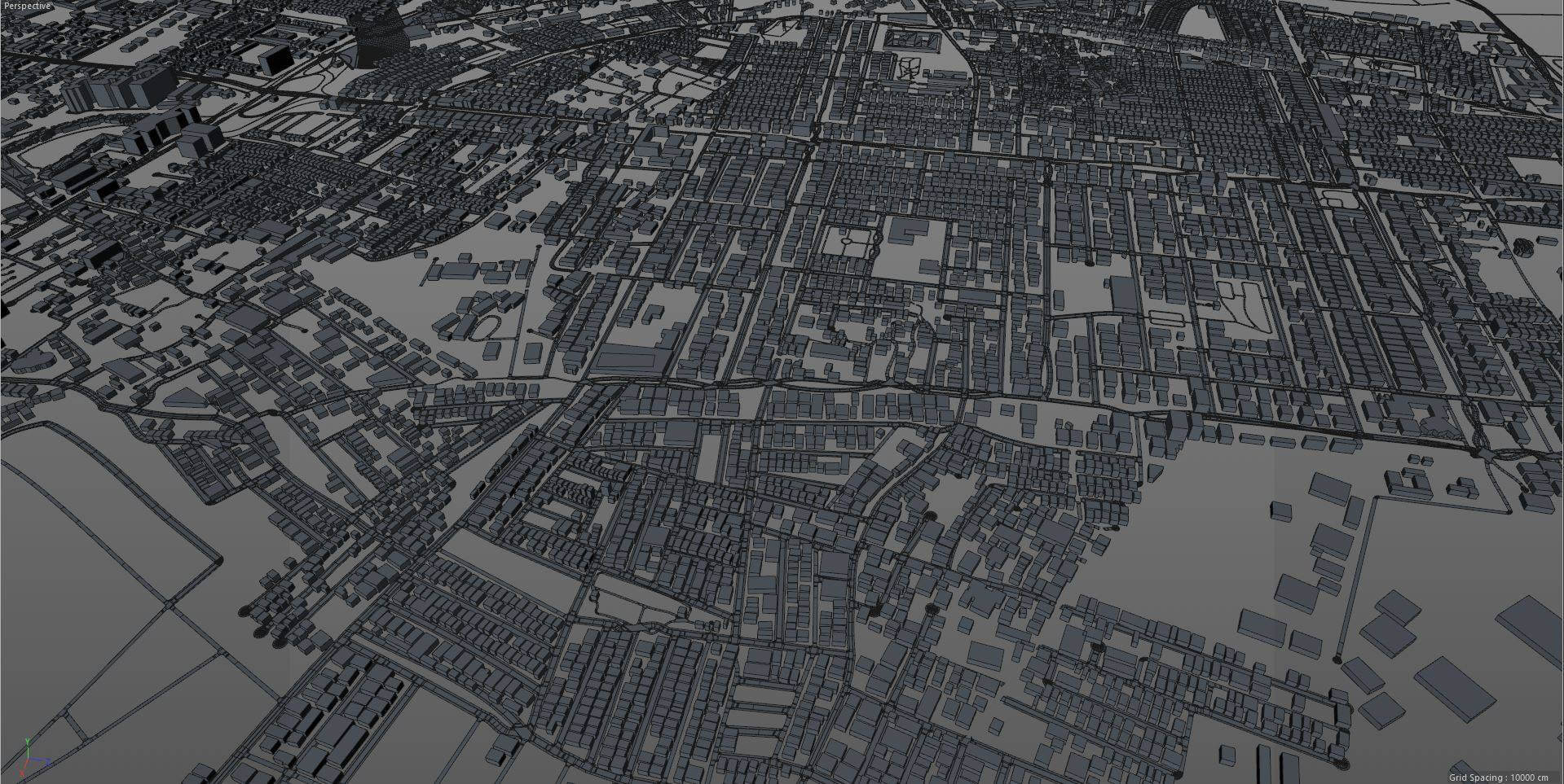 Bangalore India - 3D Model by 3dstudio