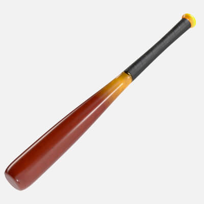 Baseball Bat Red Fire - 3D Model by 3dstudio