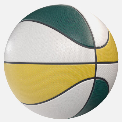 Basketball V4 - 3D Model by 3dstudio